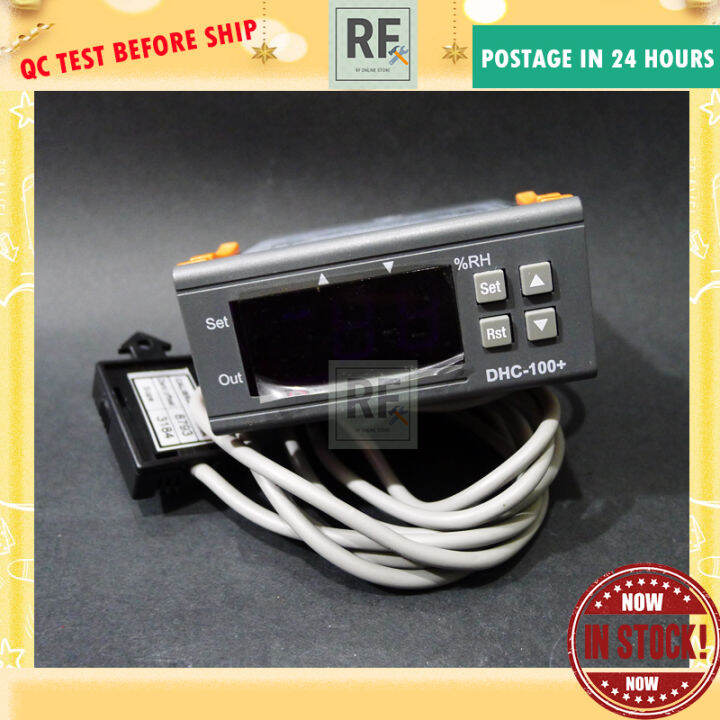 Elitech Dhc-100+ Original Thermostat Temperature And Humidity Controller | Lazada