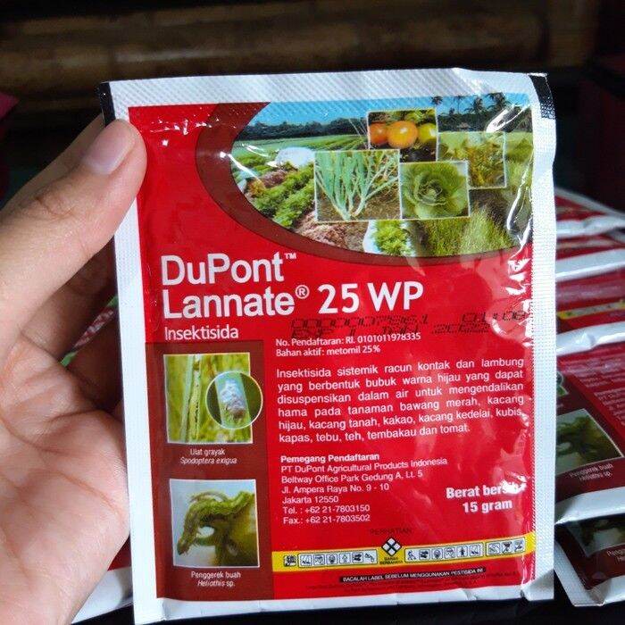 Insektisida Untuk Hama Anggrek DuPon Lannate 25WP 15gr | Lazada Indonesia
