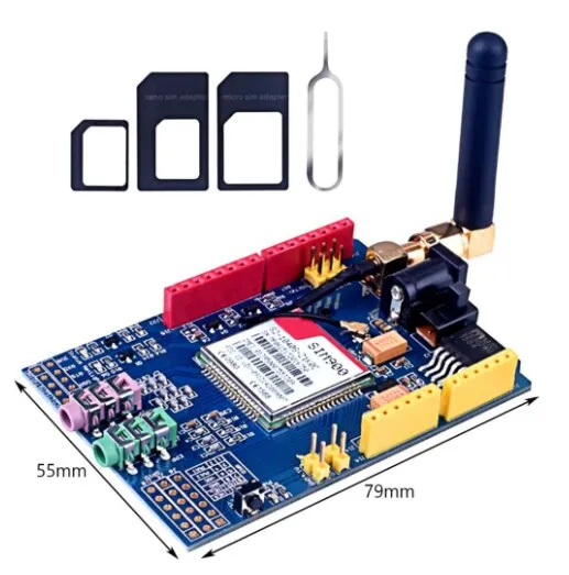 Sim900 Gprs/gsm Shield Development Board Quad-band Module For Arduino ...
