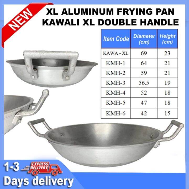 KAWALI CAWALI BIG SIZE MAKAPAL MALAKI ALUMINUM FRYING PAN KAWA MALALIM ...