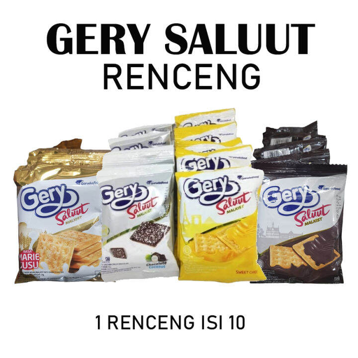 1 RENCENG GERY SALUUT MALKIST ISI 10 | Lazada Indonesia