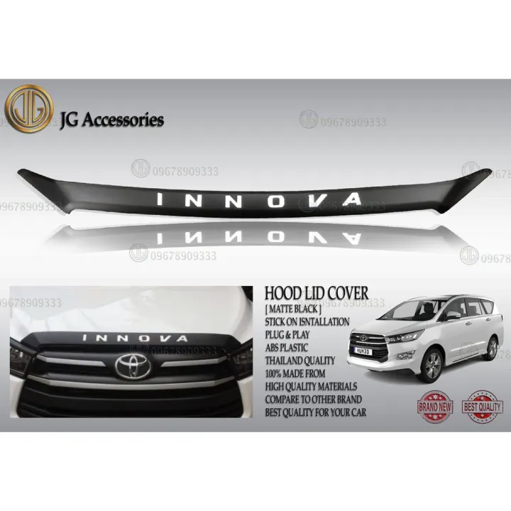 TOYOTA INNOVA 2016 2017 2018 2019 2020 HOOD LID COVER / HOOD END / HOOD ...