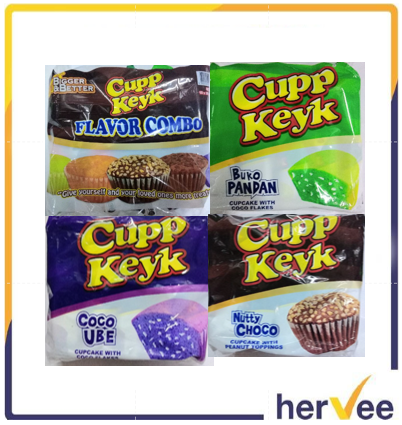 Cupp Keyk Buko Pandan / Nutty Choco/Coco Ube/ Flavor Combo 330 g ...