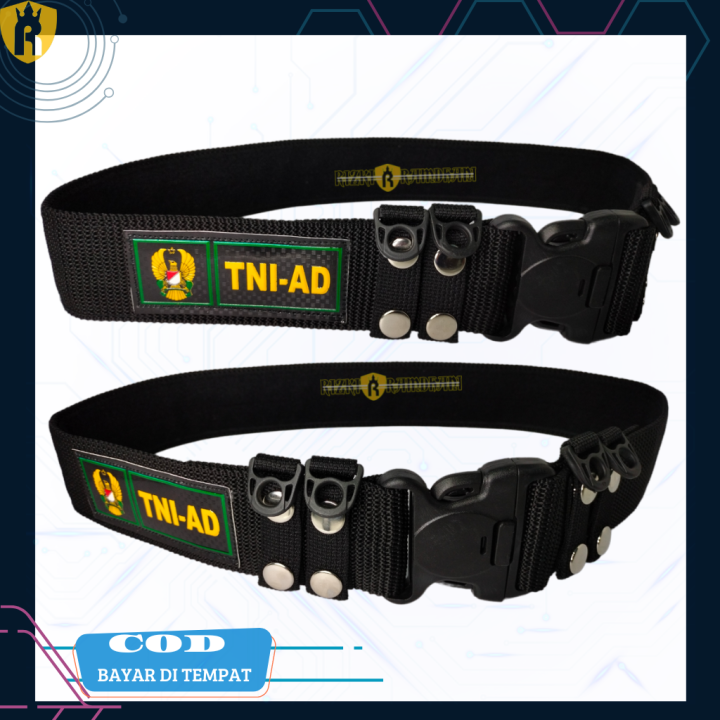 SABUK KOPEL TNI AD KOPEL MODEL BLACKHAWK | Lazada Indonesia