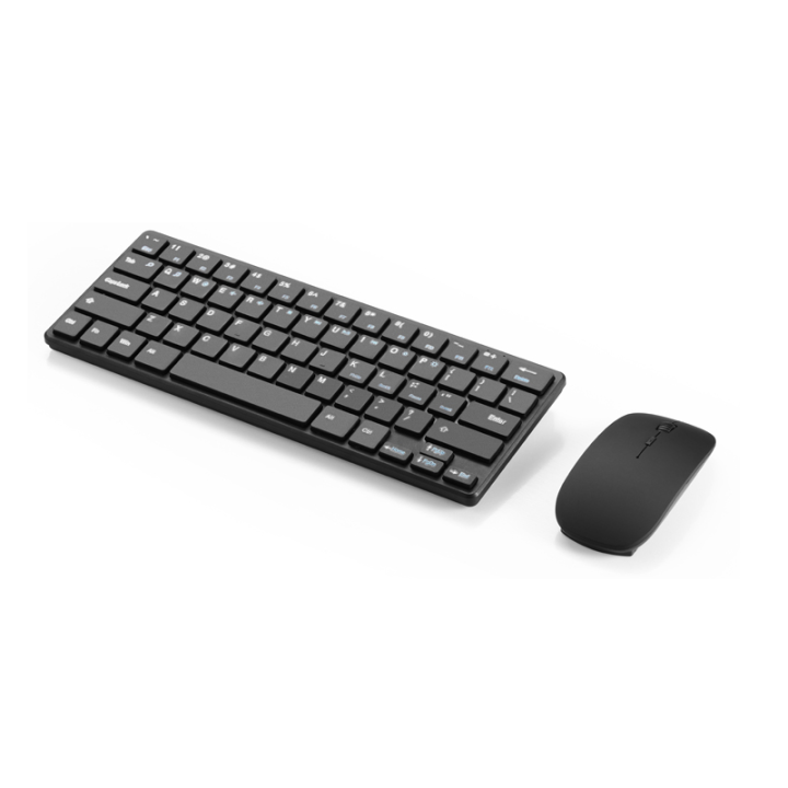 NEW!! Portable Laptop 2.4G Mini Black Wireless Cute Keyboard and Mouse ...