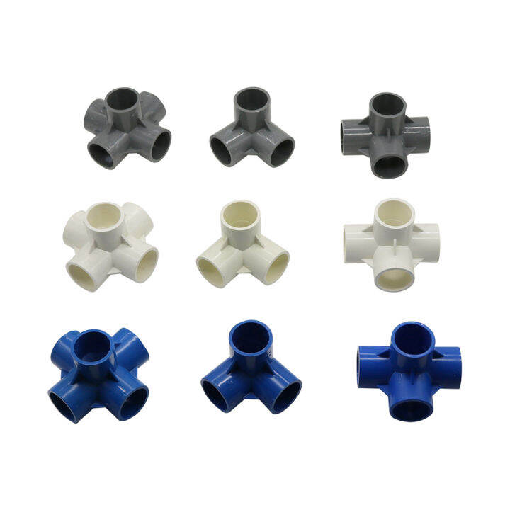 Garden Watering Connectors Pvc Three-Way Four-Way Five-Way Plastic ...