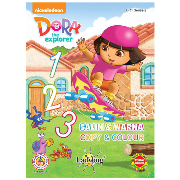 Dora The Explorer 123 Copy & Colour DR1 SERIES 2 | Lazada
