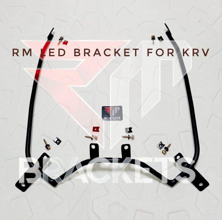 RM LED BRACKET KYMCO KRV 180i AUXILLIARY LIGHTS BRACKET TDD/NIGHT ...