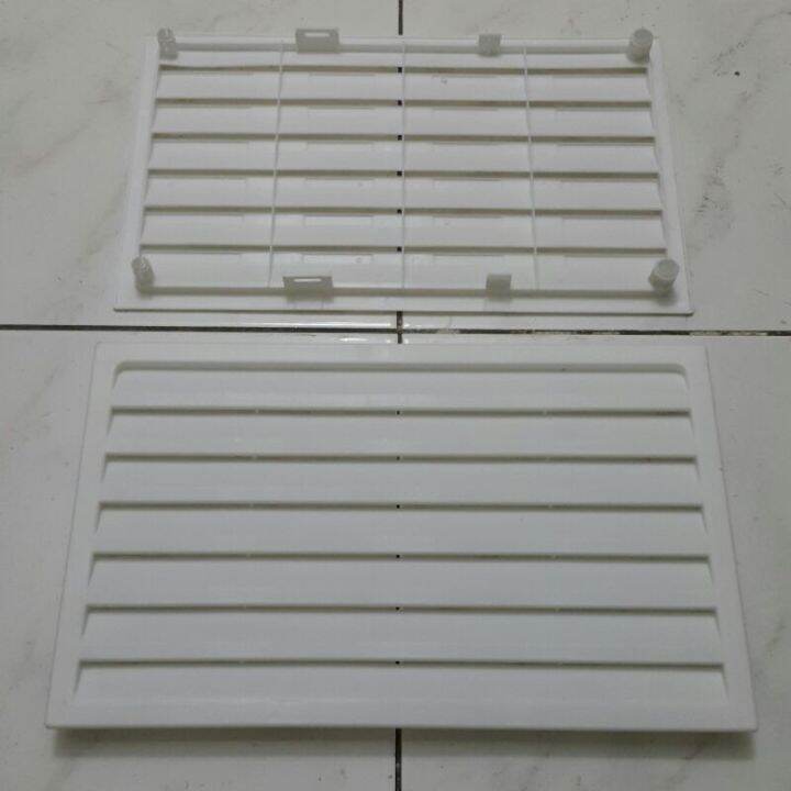 Jalusi PVC / Ventilasi / Kisi-kisi udara pintu kamar mandi toilet wc ...