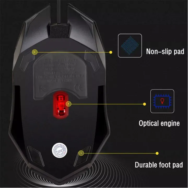 【6EIEKCf8】GTX300 Colorful LED Illuminated Backlight Ergonomic Gaming ...