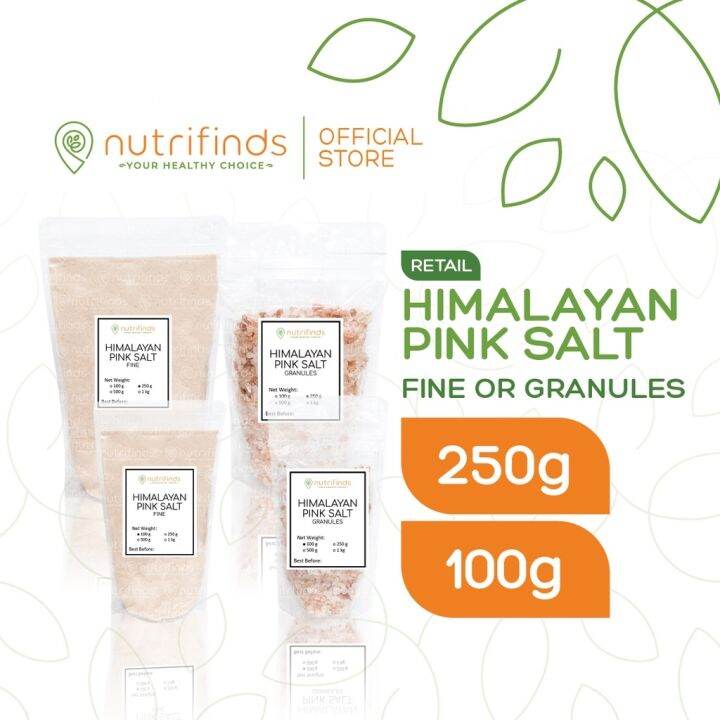 Nutrifinds® Pink Himalayan Salt - RETAIL | Lazada PH