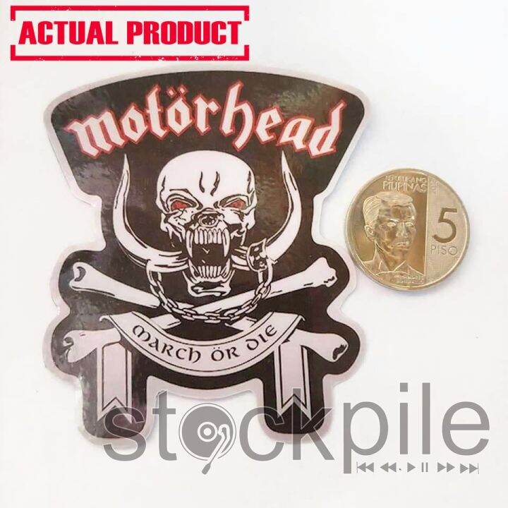 MOTORHEAD ROCK N ROLL BAND VINYL STICKERS | Lazada PH