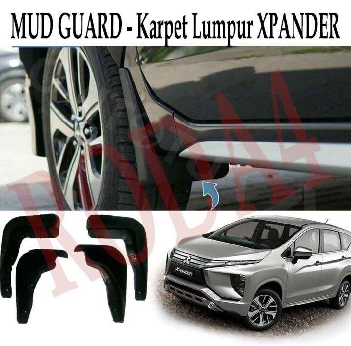 Mud Guard Xpander - Kapet Lumpur Xpander - Sparbor Roda Xpander ...