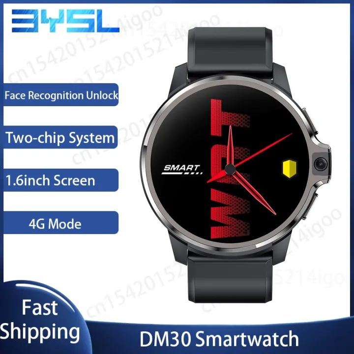 4G LTE Smartwatch Android Dual Camera 4g Smart Watch Phone Sim Card Man ...