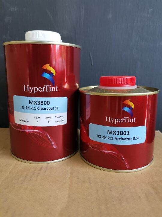 Hypertint MX3800 HS 2K 2:1 Clear Coat | Lazada