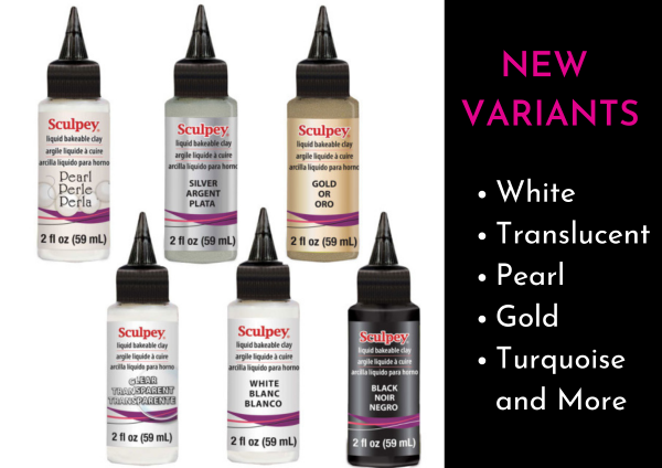 BEST PRICE Liquid Sculpey Bakeable Medium Translucent 2 oz. (59 mL ...