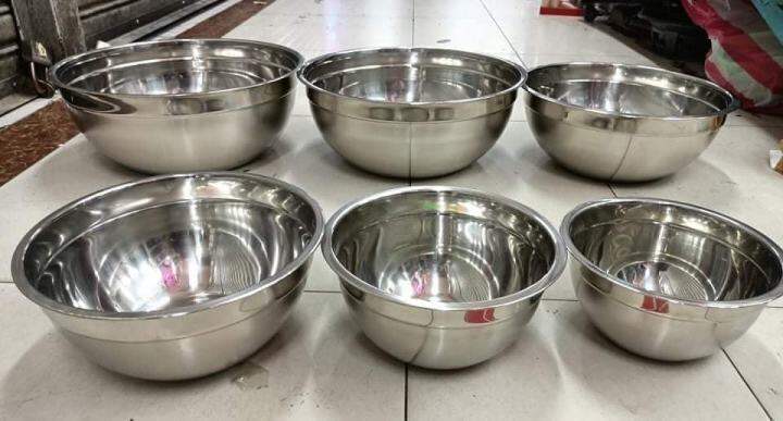 STAINLESS MIXING BOWL 38cm | Lazada PH