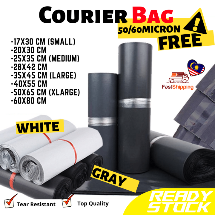 Courier Bag x 1 / Beg Kurier / Thick Flyer Plastic Bags / 快递袋 / Poslaju ...