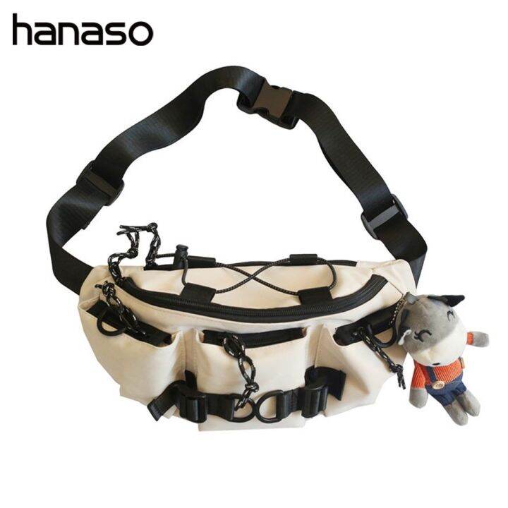 Hanaso จัดส่งจากไทย กระเป๋าคาดหน้าอก กระเป๋าสะพายข้าง เมสเซนเจอร์ แฟชั่นสำหรับ มาใหม่ กระเป๋า ...