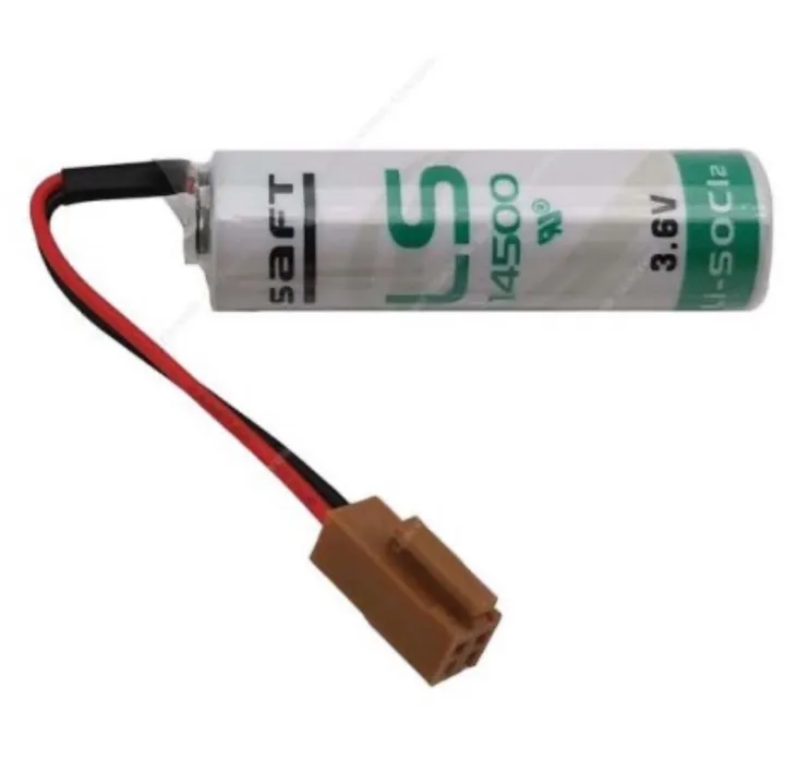 New 1PCS Original SaFT LS14500 Huazhong CNC battery LI-SOCL2 lithium 3 ...