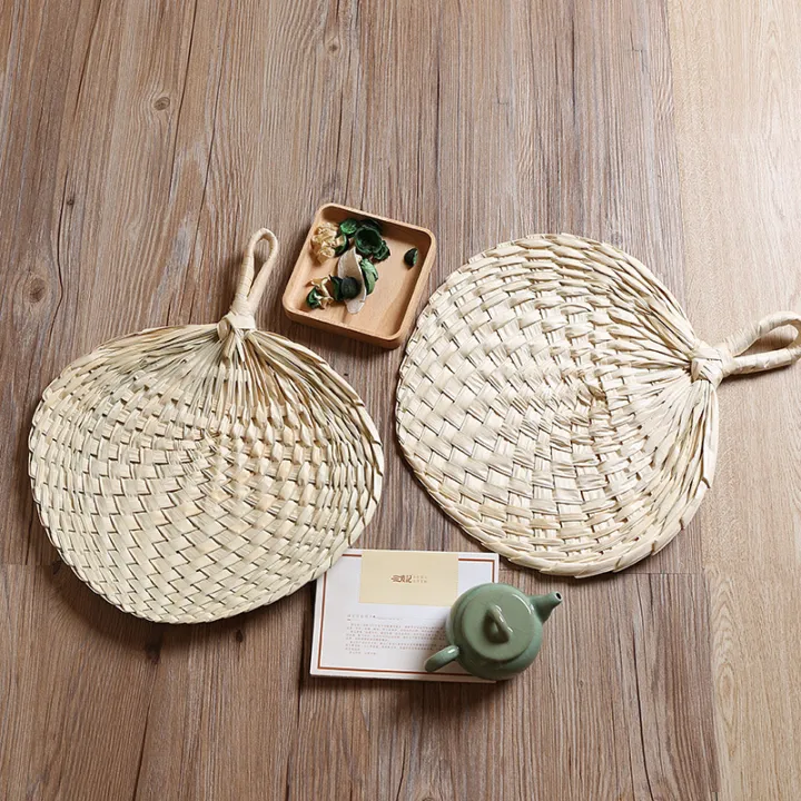 Chinese Style Handmade Fan Retro Natural Bamboo ided Fan New Summer ...