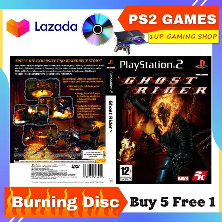 Kaset DVD Game PS2 Ghost Rider | Lazada Indonesia