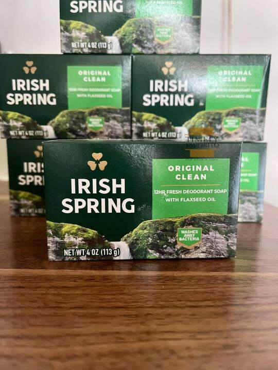 ORIGINAL Irish Spring soap 113g | Lazada PH