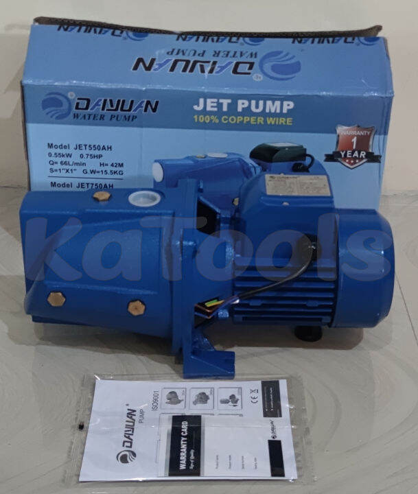 DAYUAN WATER PUMP JET PUMP 1.0HP 100% Pure Copper | Lazada PH