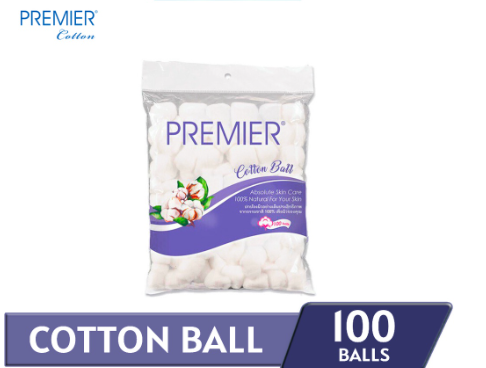 Premier Cotton Ball 100s / Kapas Bulat | Lazada