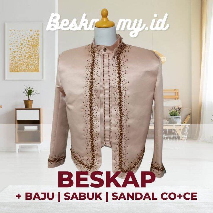Beskap pengantin, bahan bridal, beskapterlaris, beskapjawa, beskapsolo ...