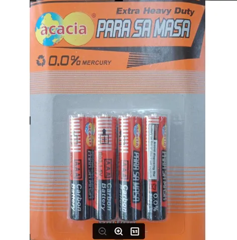 ACACIA 3A BATTERY 1PACK(4PCS) | Lazada PH