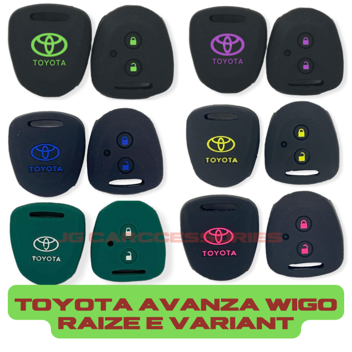 Toyota Avanza/ Wigo/ Raize E Variant silicone key cover | Lazada PH
