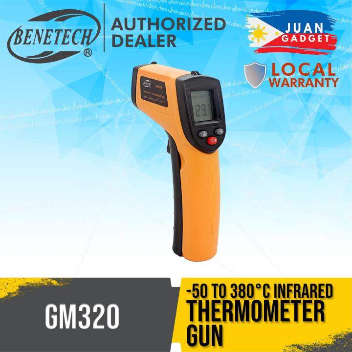 Benetech GM320 Non Contact Thermometer Laser Temperature Gun Infrared ...