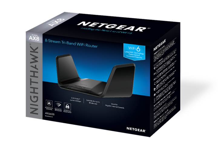 NETGEAR Nighthawk RAX70 8-Stream Tri-Band AX6600 WiFi 6 Router | Lazada ...