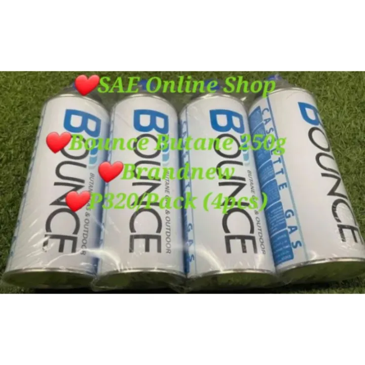 Original Bounce Butane 250g. P300 for 4pcs | Lazada PH