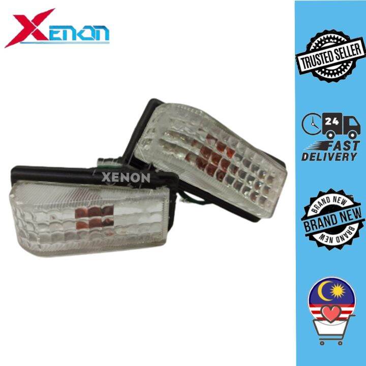 Proton Iswara / saga fender lamp side lamp 1 set 2 pcs crystal white ...