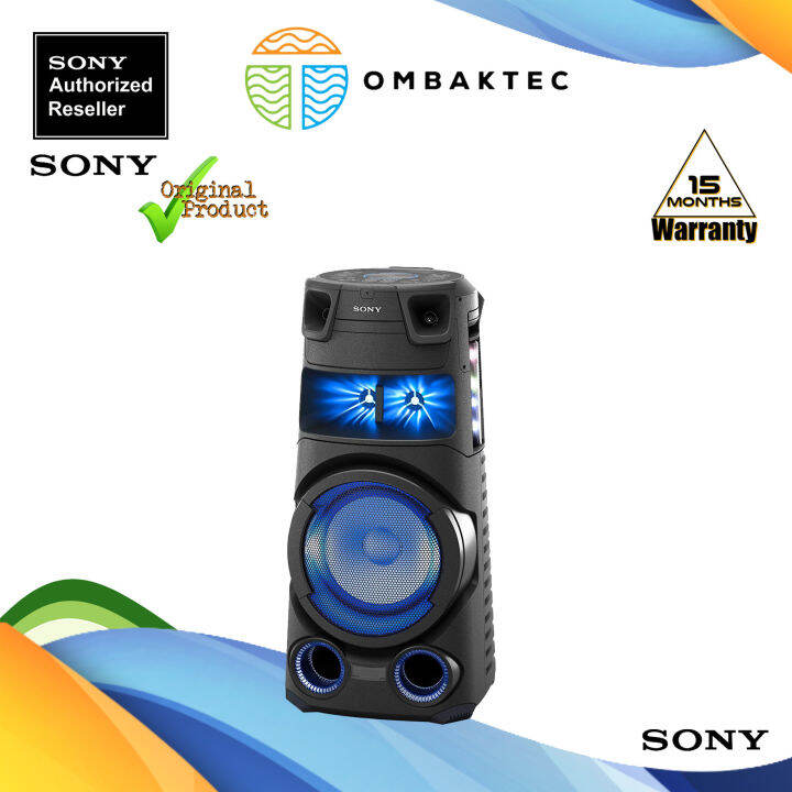 Sony MHC-V73D High Power Audio System with Bluetooth Technology Karaoke/Gesture Control/Party ...