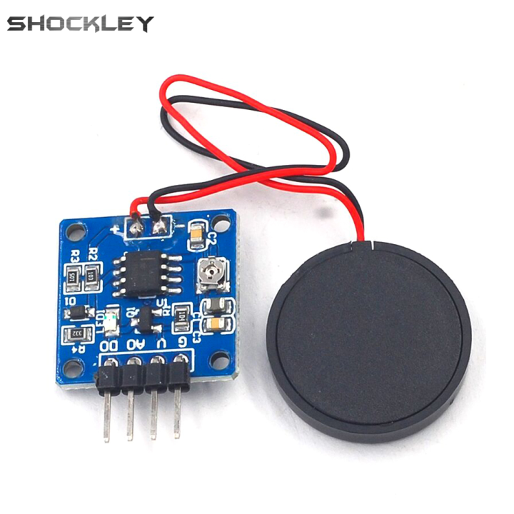 Shockley Getaran Saklar Modul Sensor Piezoelektrik Getaran Mengetuk ...