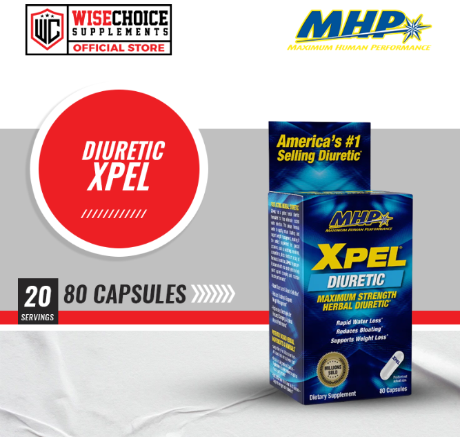 MHP XPEL DIURETIC 80 CAPSULES | Lazada PH