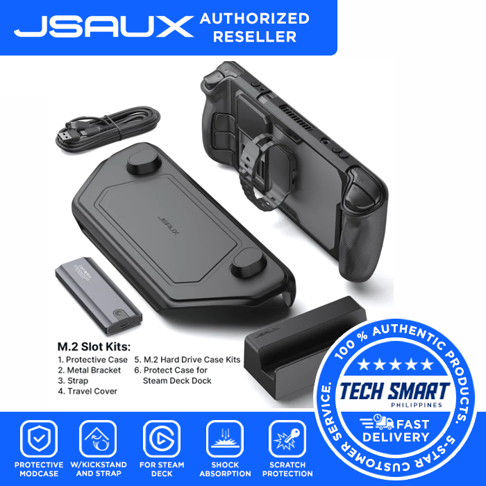 JSAUX ModCase for Steam Deck, PC0104 Modular Steam Deck Case with ...