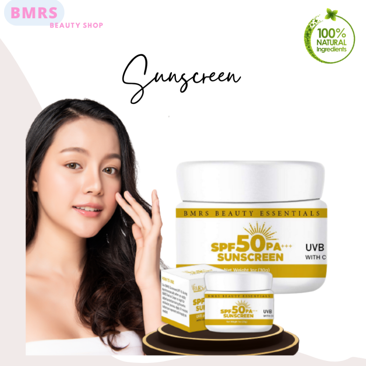 BMRS Original Sunscreen SPF 50 PA++ UVA and UVB PROTECTION with ...