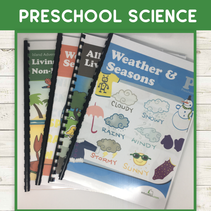 PRESCHOOL SCIENCE WORKBOOK ACTIVITY SHEET RING BIND | Lazada PH