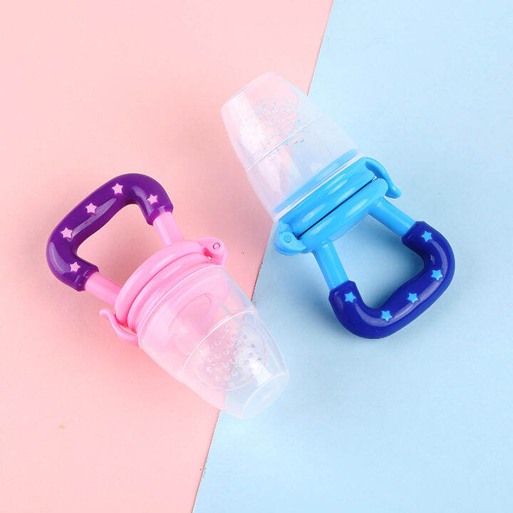 Baby Pacifier Fresh Food Fruit Nibble Feeder Nipple with color option ...