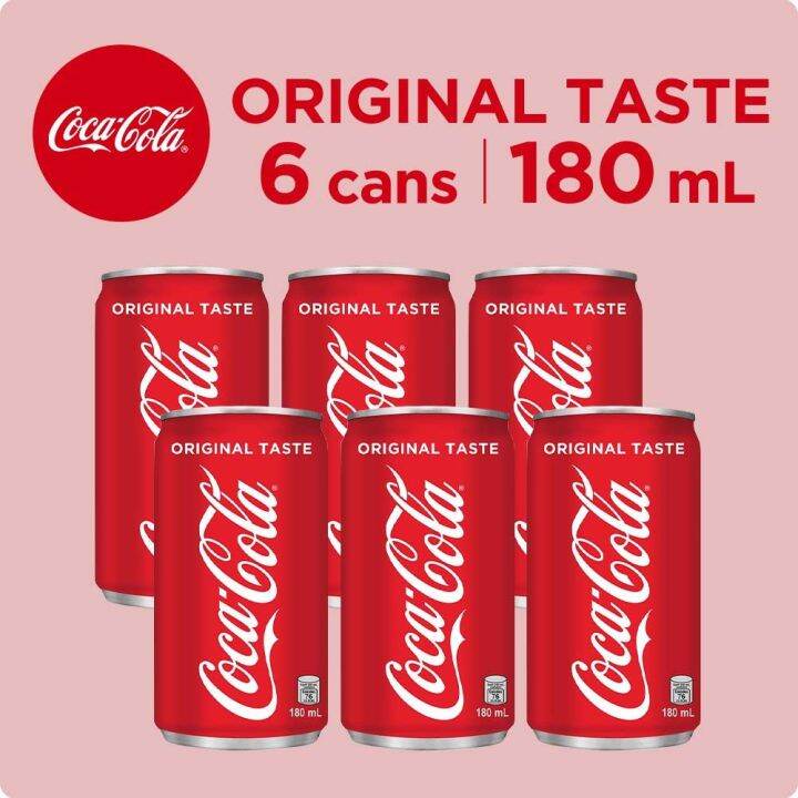 Coca-Cola Original Taste Mini Cans Multipack | Lazada PH