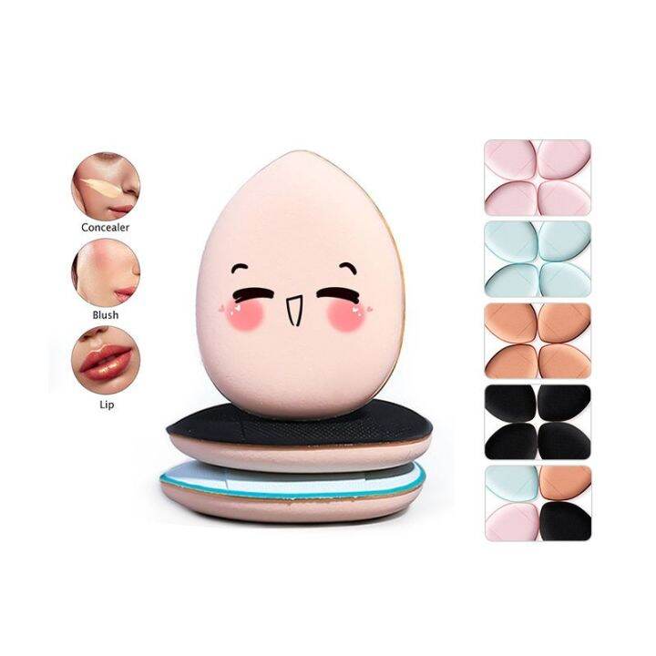 B-fdikou Spons Mini Ukuran Jari Busa Riasan, untuk Alat Foundation ...