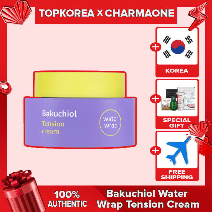 ★Charmzone★ Bakuchiol Water Wrap Tension Cream 50ml / TOPKOREA / Shipping from korea | Lazada PH