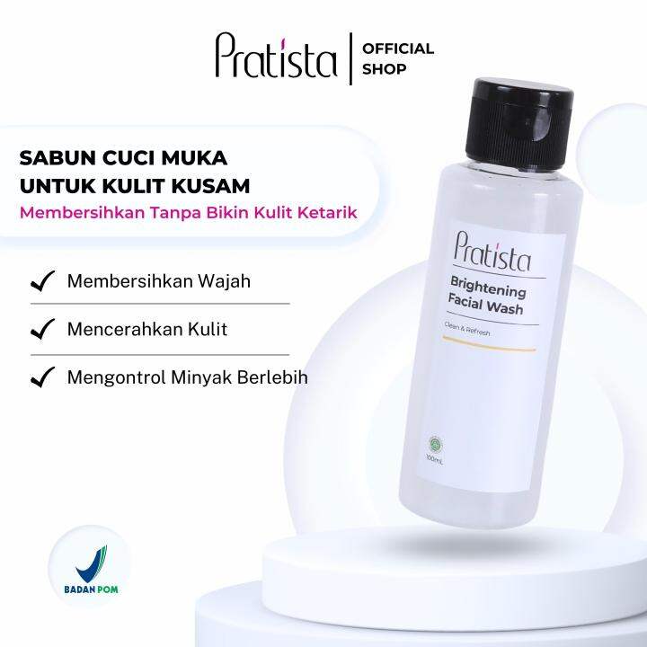 Pratista - Brightening Facial Wash | Lazada Indonesia