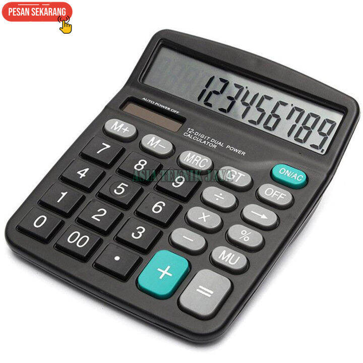 TERBARU Kalkulator Dagang Ukuran Besar FK837/12 Digit 112 STEP CHEC K ...