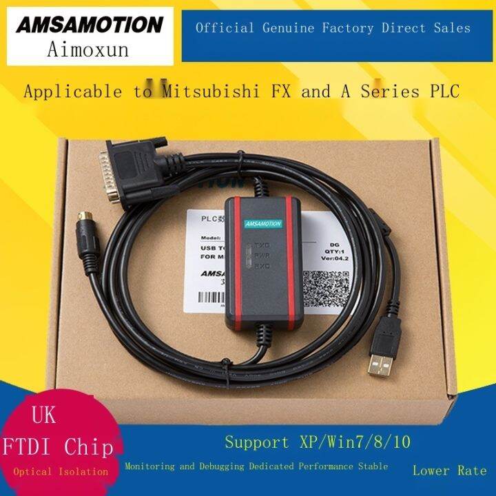 2022/High quality ☇﹉ AMSAMOTION USB-SC09 compatible with Mitsubishi A ...