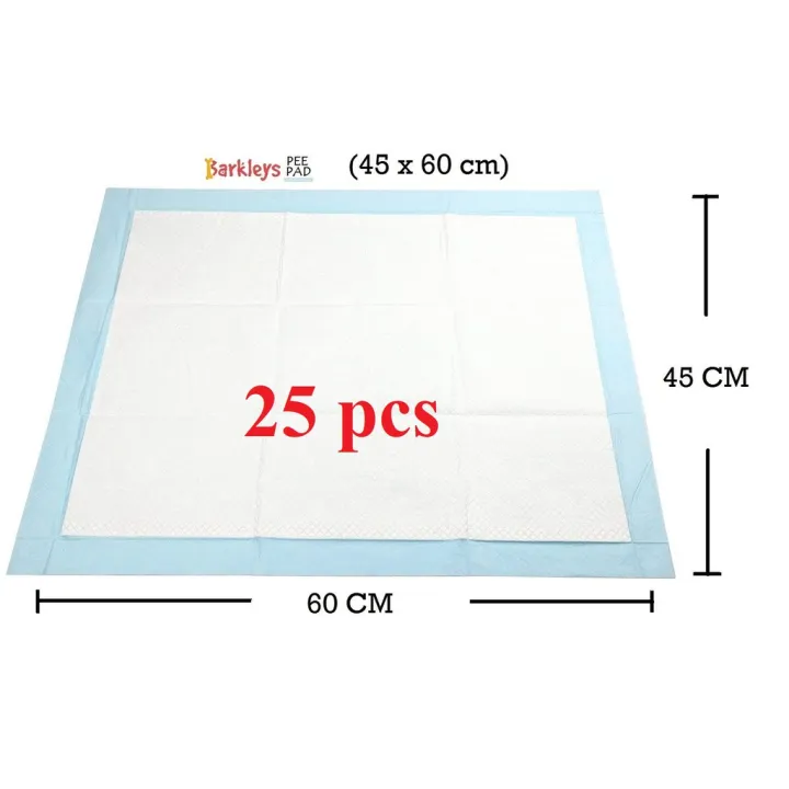 Barkley's Dog Pee Wiwi Pad (50 pcs) 45x60cm | Lazada PH